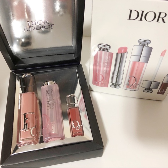 Dior | Makeup | Dior Addict Lip Essentials 3 Pc Set | Poshmark